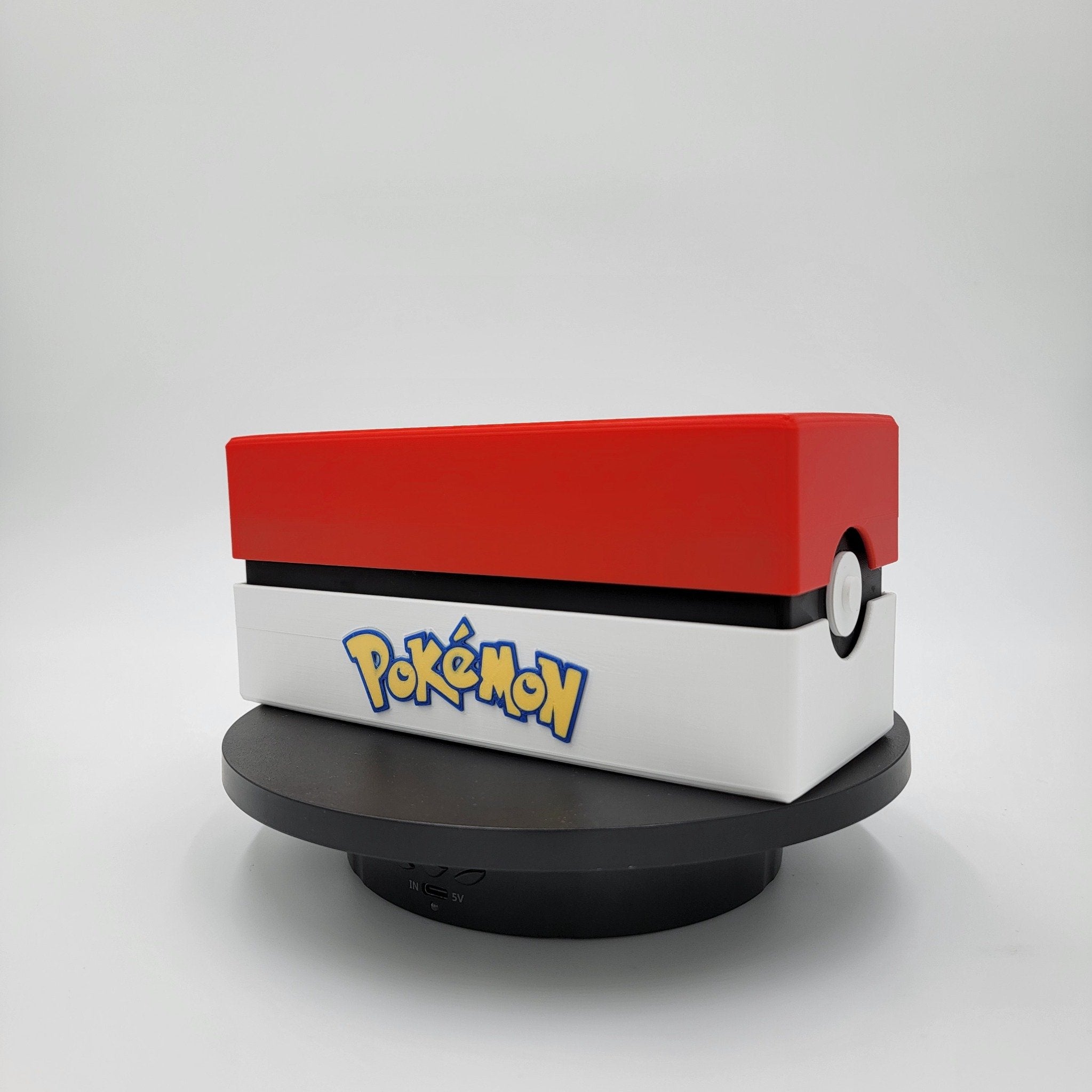 Pokéball-Inspired Custom Oversized Pokémon Trading Card Deck Box