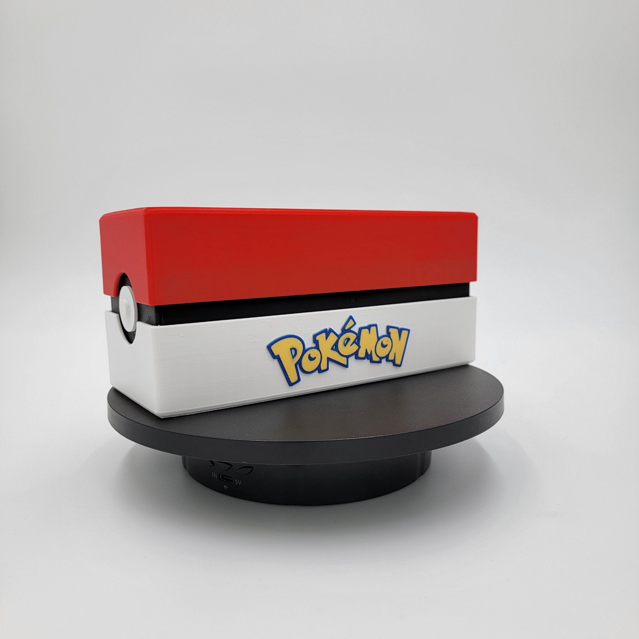 Pokéball-Inspired Custom Oversized Pokémon Trading Card Deck Box