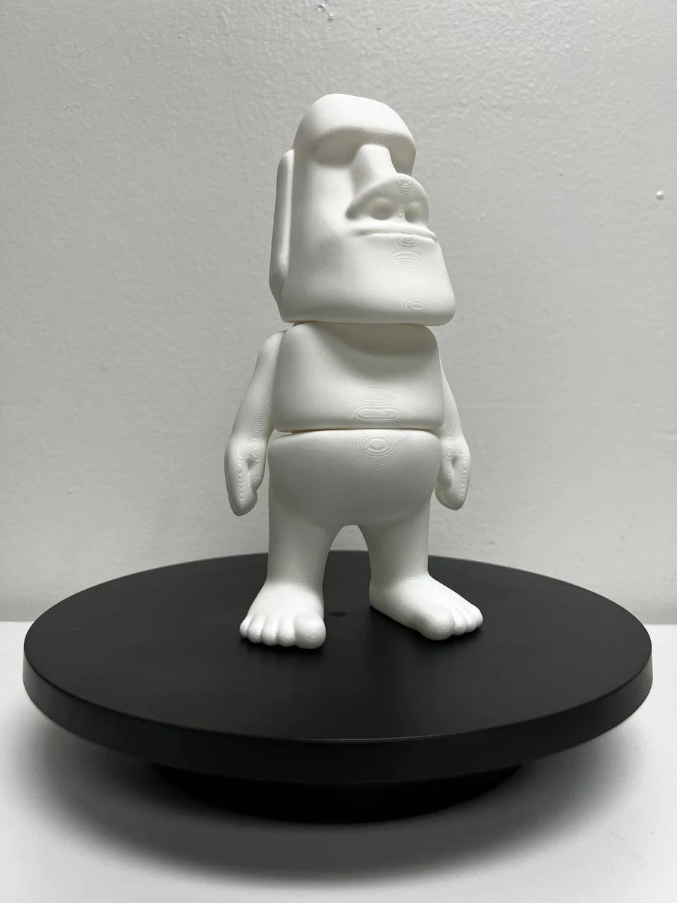 Tiny Moai sculptures