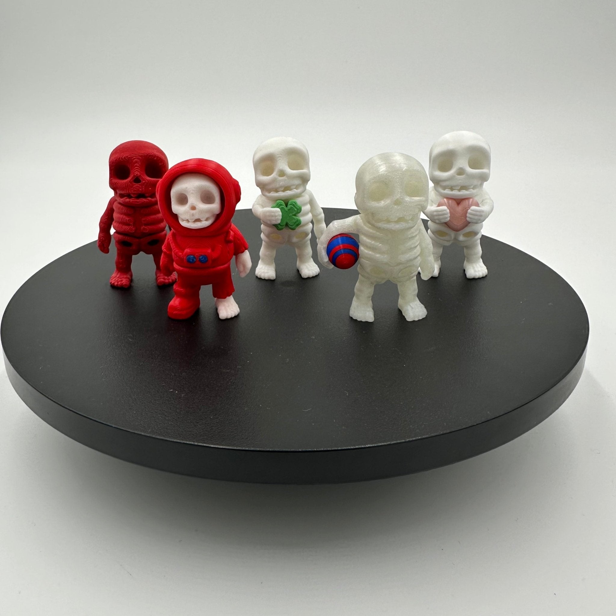 Tiny Skeleton 3D Printed Figurine